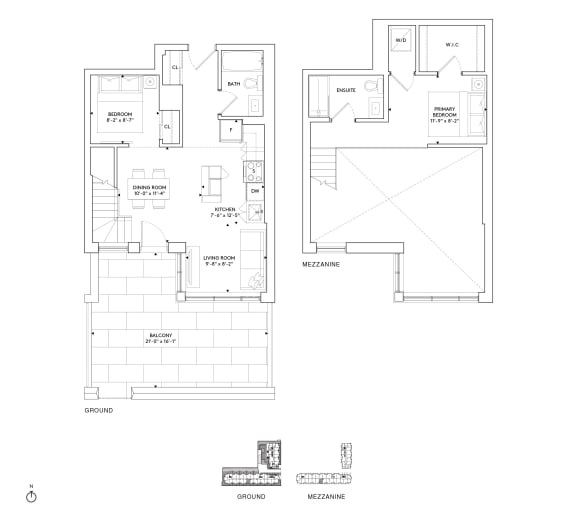 Floor Plans of Element in Ottawa, ON