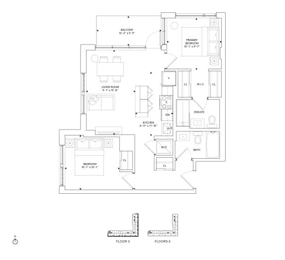 Floor Plans of Element in Ottawa, ON