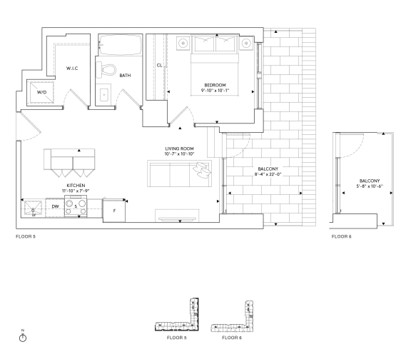 Floor Plans of Element in Ottawa, ON