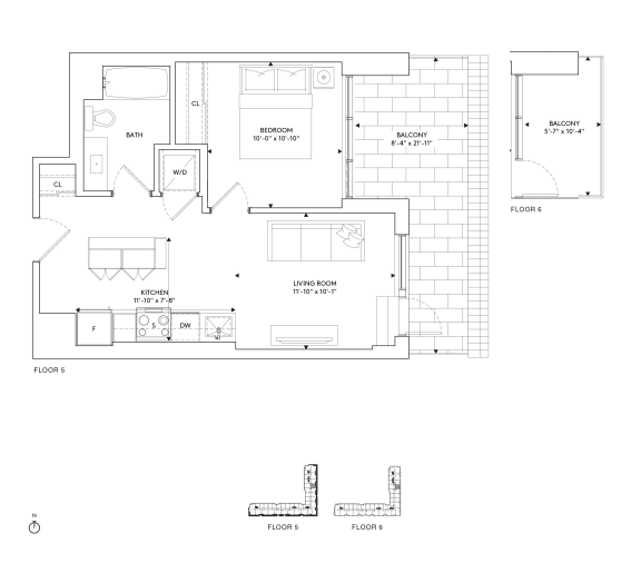 Floor Plans of Element in Ottawa, ON