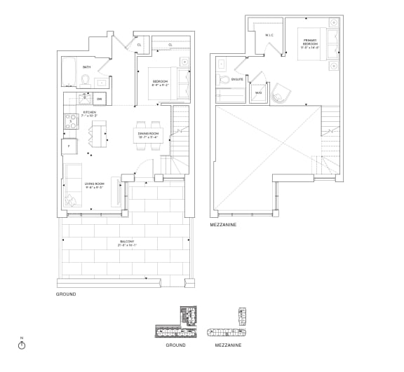 Floor Plans of Element in Ottawa, ON