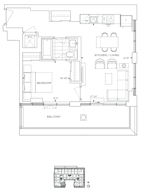 Studio, 1, 2, and 3-Bedroom Apartments Downtown Toronto