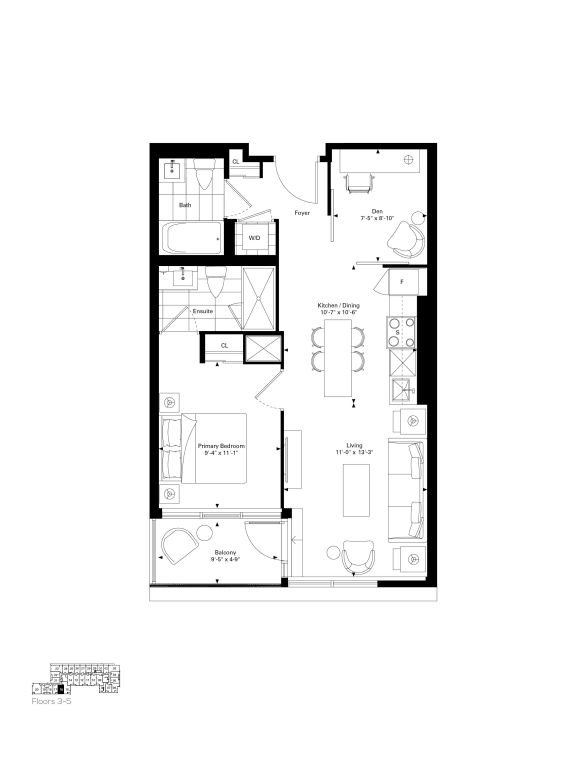 Bachelor/Studio, 1, 2, and 3-Bedroom Apartment Rentals Annex Toronto