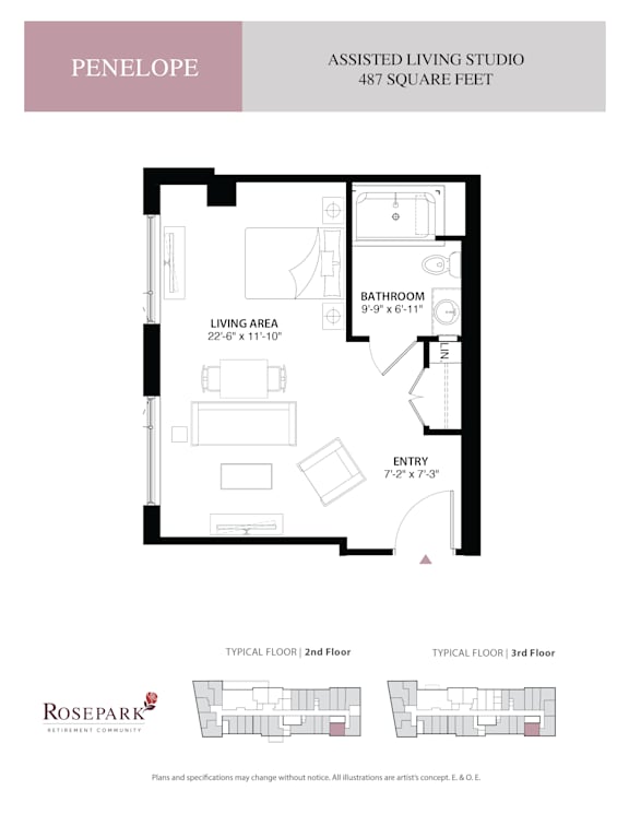 Floor Plans | Rosepark Retirement