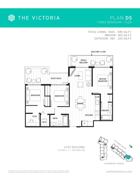 Floor Plans of The Victoria in Vancouver, BC