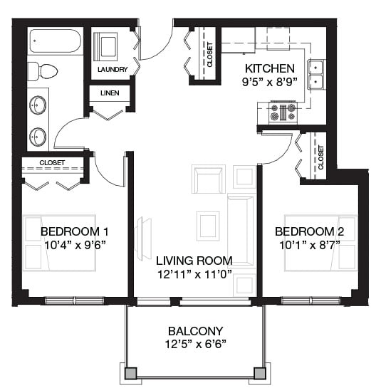 Floor Plans of Delaney in Calgary, AB