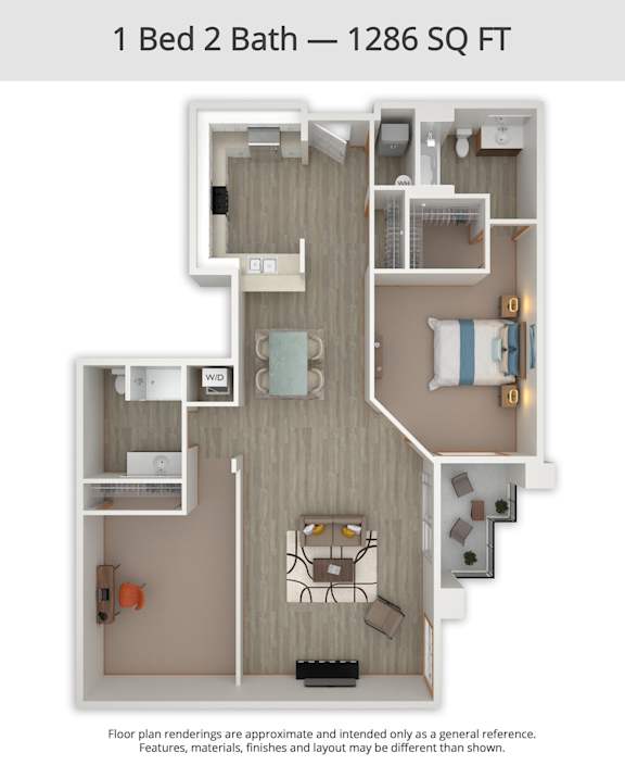 Floor Plans of Trostel Square in Milwaukee, WI