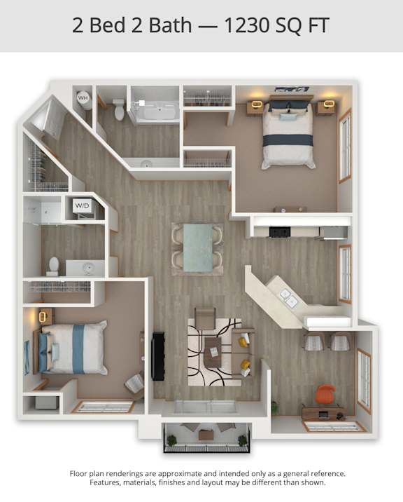 Floor Plans of Trostel Square in Milwaukee, WI