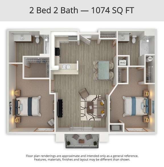 Floor Plans of Trostel Square in Milwaukee, WI
