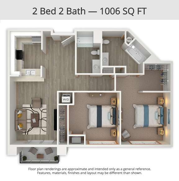 Floor Plans of Trostel Square in Milwaukee, WI