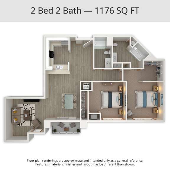 Floor Plans of Trostel Square in Milwaukee, WI