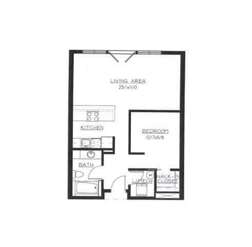 Studio, 1 & 2 Bedroom Apartments in South Side Flats | The Flats