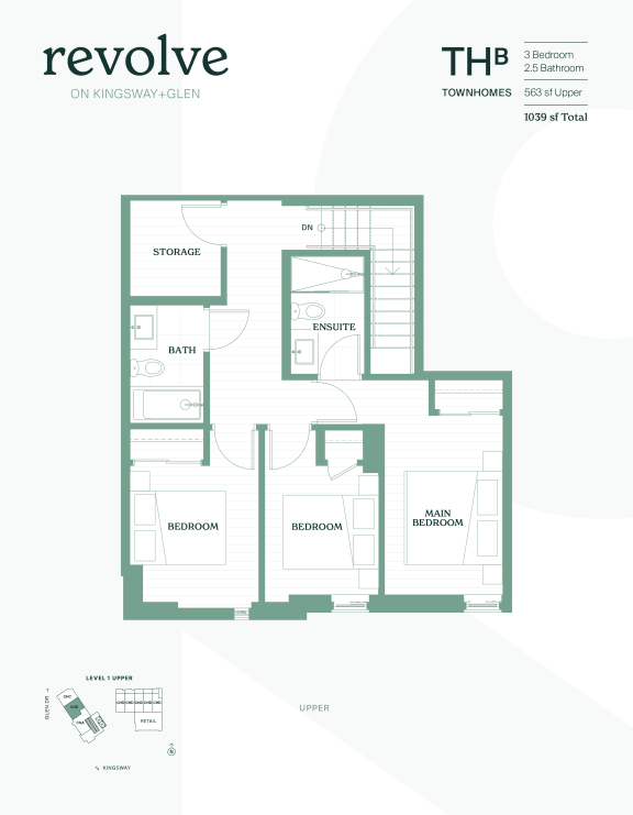Floor Plans of Revolve in Vancouver, BC