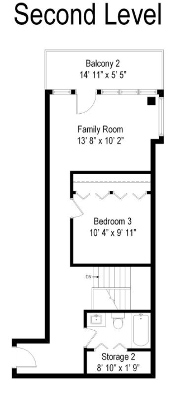 Floor Plans of 1755 North Damen in Chicago, IL