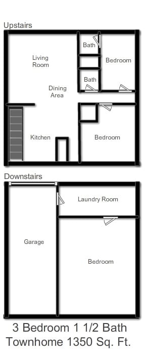 View Floorplans at Ranch Apartments in Portland, Oregon