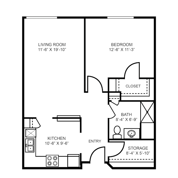 Floor Plans of Silver Lake Pointe 55+ in Mounds View, MN