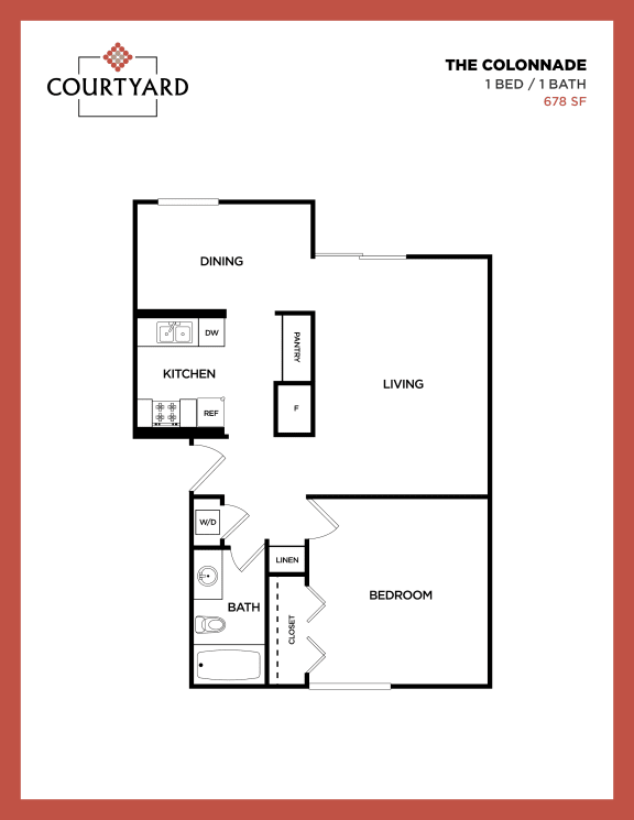 Floor Plans of Courtyard by Trion Living in Sacramento, CA