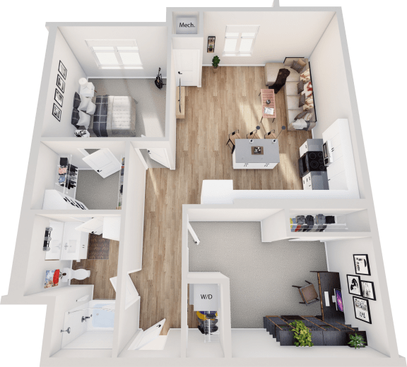Floor Plans of Lochner in White Bear Lake, MN