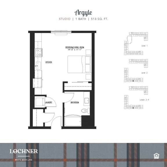 Floor Plans of Lochner in White Bear Lake, MN