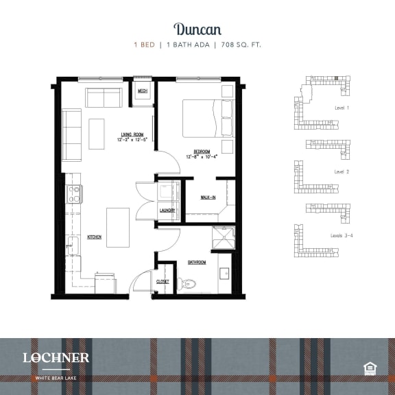 Floor Plans of Lochner in White Bear Lake, MN