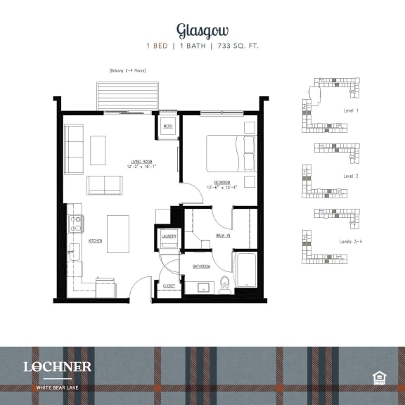 Floor Plans of Lochner in White Bear Lake, MN