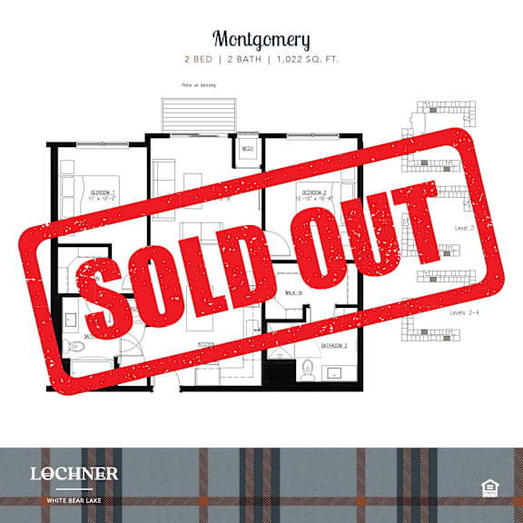 Floor Plans of Lochner in White Bear Lake, MN