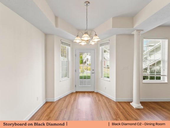 Apartments in Carbondale IL | Storyboard on Black Diamond - Floor Plan