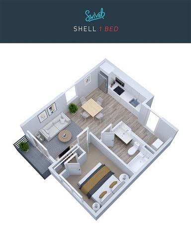 Floor Plans of Swivel in Omaha, NE