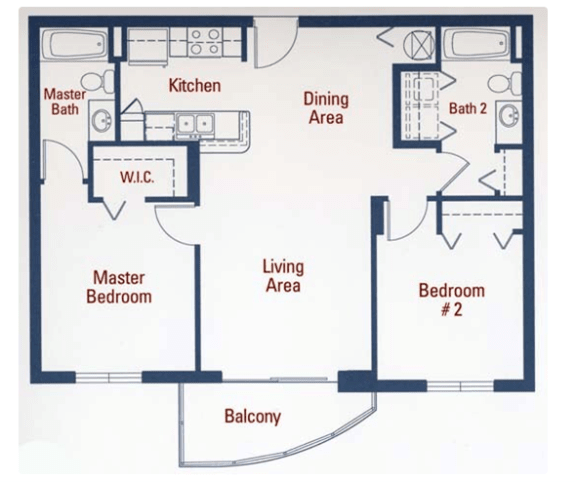 Floor Plans of Sunrise Commons in Homestead, FL