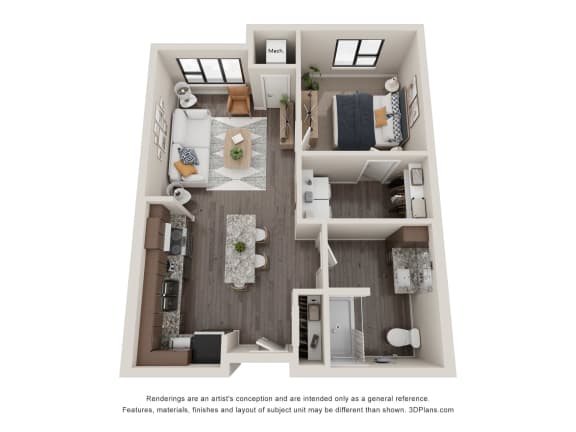 Floor Plans of Decatur Landing in Brooklyn Park, MN