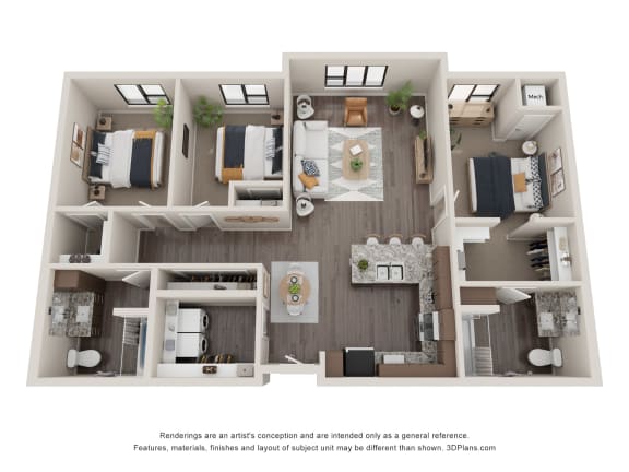 Floor Plans of Decatur Landing in Brooklyn Park, MN