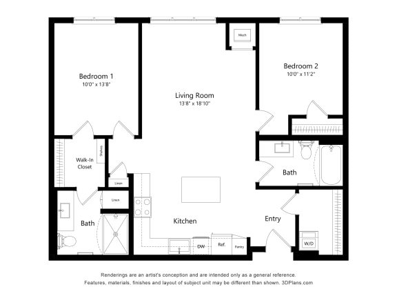 Floor Plans of The Landing at Amber Fields in Rosemount, MN