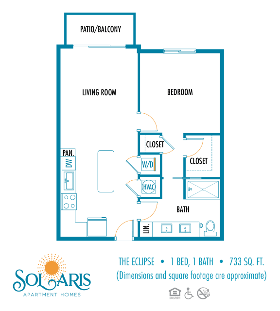 Floor Plans of Solaris Apartment Homes in Hallandale, FL