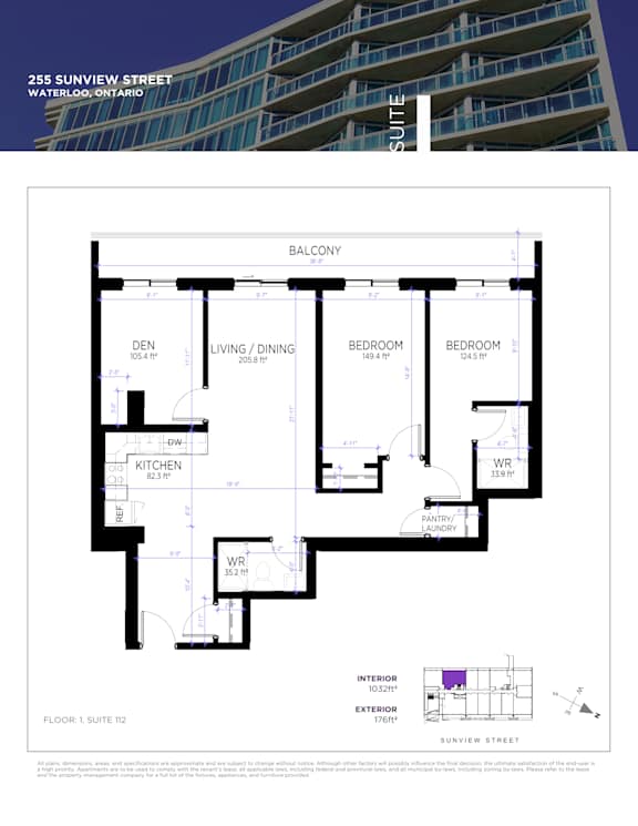 Floor Plans of 255 Sunview St in Waterloo, ON