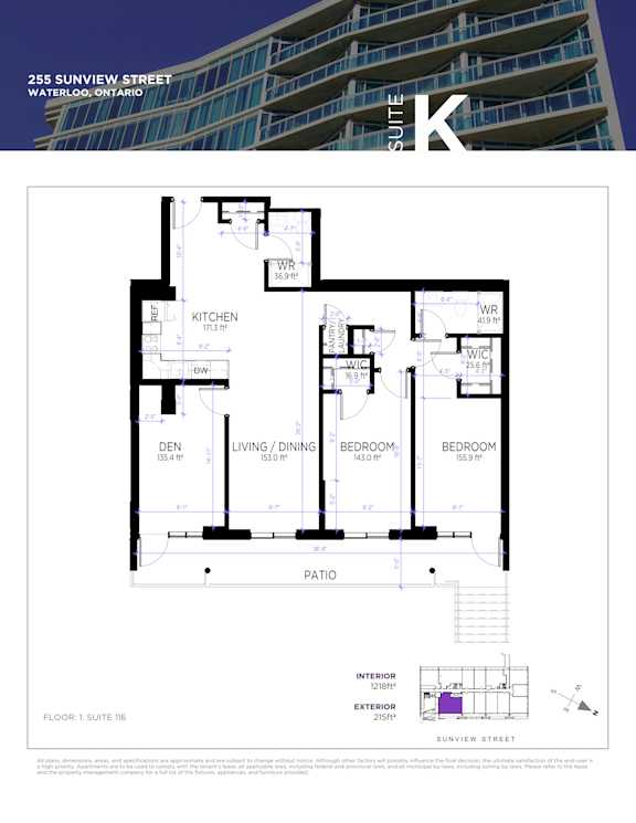 Floor Plans of 255 Sunview St in Waterloo, ON