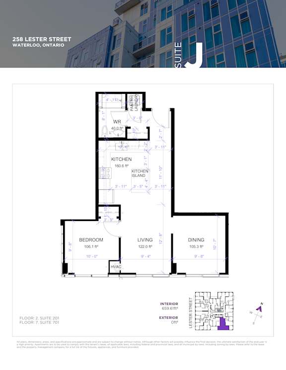 Floor Plans of THE LINQ in Waterloo, ON