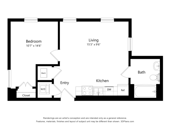 Studio, 1, 2, 3 & 4 Bedroom Apartments in Fort Snelling | Upper Post Flats