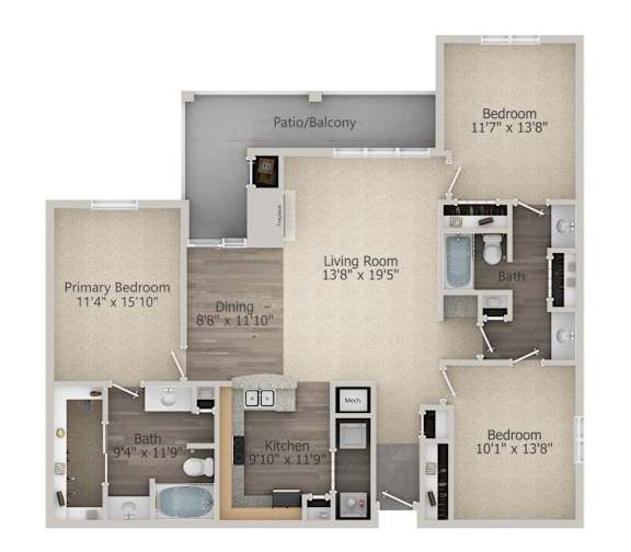 Floor Plans of Enclave at Winghaven in OFallon, MO