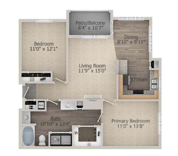 Floor Plans of Enclave at Winghaven in OFallon, MO
