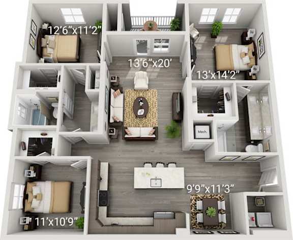 Naples, FL Apartments | Legacy Naples Apartments | Floor Plans
