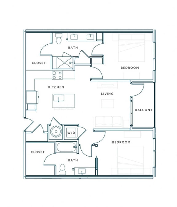 Floor Plans of The Lincoln in Lone Tree, CO