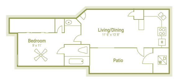 Floor Plans of Bandera Crossing in San Antonio, TX