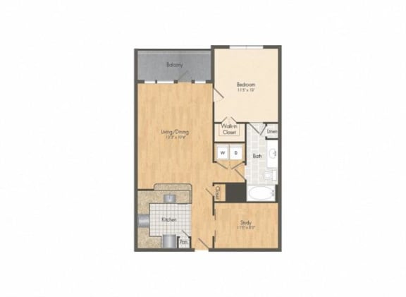 Floor Plans of Muse at Museum District in Houston, TX