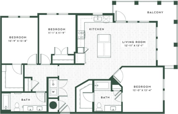 Floor Plans of Vida Winter Garden in Winter Garden, FL