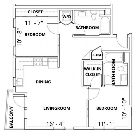 Luxury 1 & 2-Bedroom Apartments in Los Angeles | The Urbanpolitan