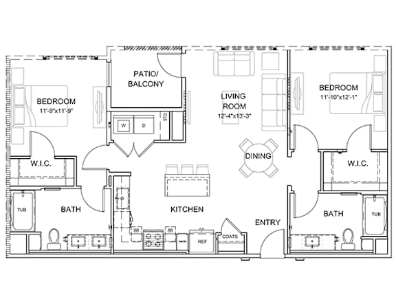 1 & 2-Bedroom Apartments in San Ramon | Pradera