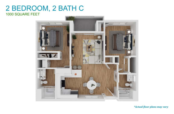 Floor Plans of The Culver in Los Angeles, CA