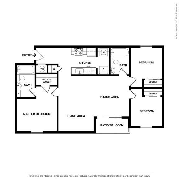 Floor Plans of Colony Park Apartments in West Palm Beach, FL
