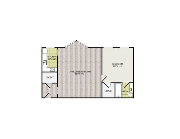 Floor Plans of Broadview Apartments in Baltimore, MD