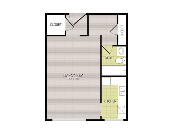 Floor Plans of Broadview Apartments in Baltimore, MD